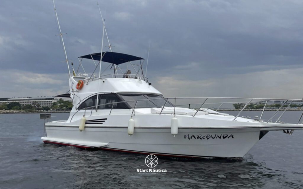 Lancha Carbras mar 41 pés - Start Náutica